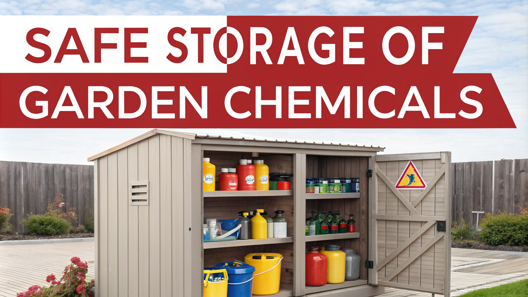 Safe Storage of Garden Chemicals - Pesticides.Org